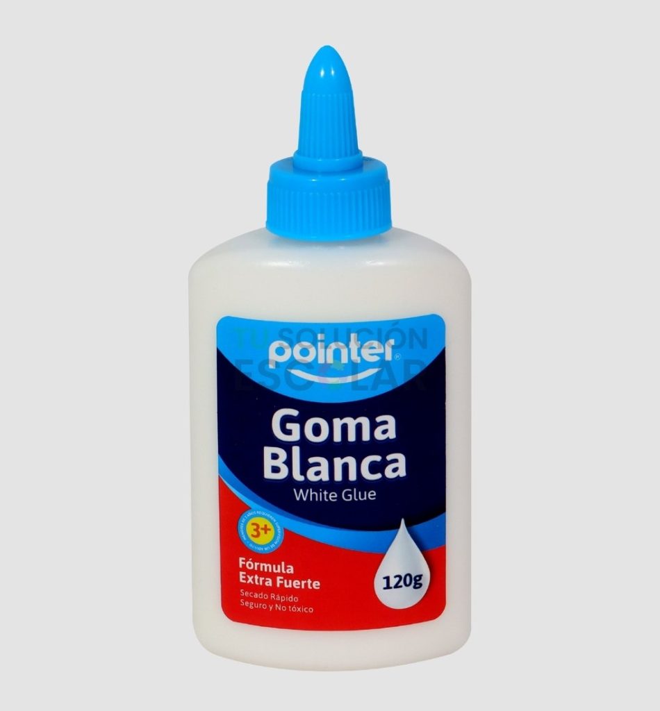Goma blanca 120ml - Pointer - Tu Solución Escolar