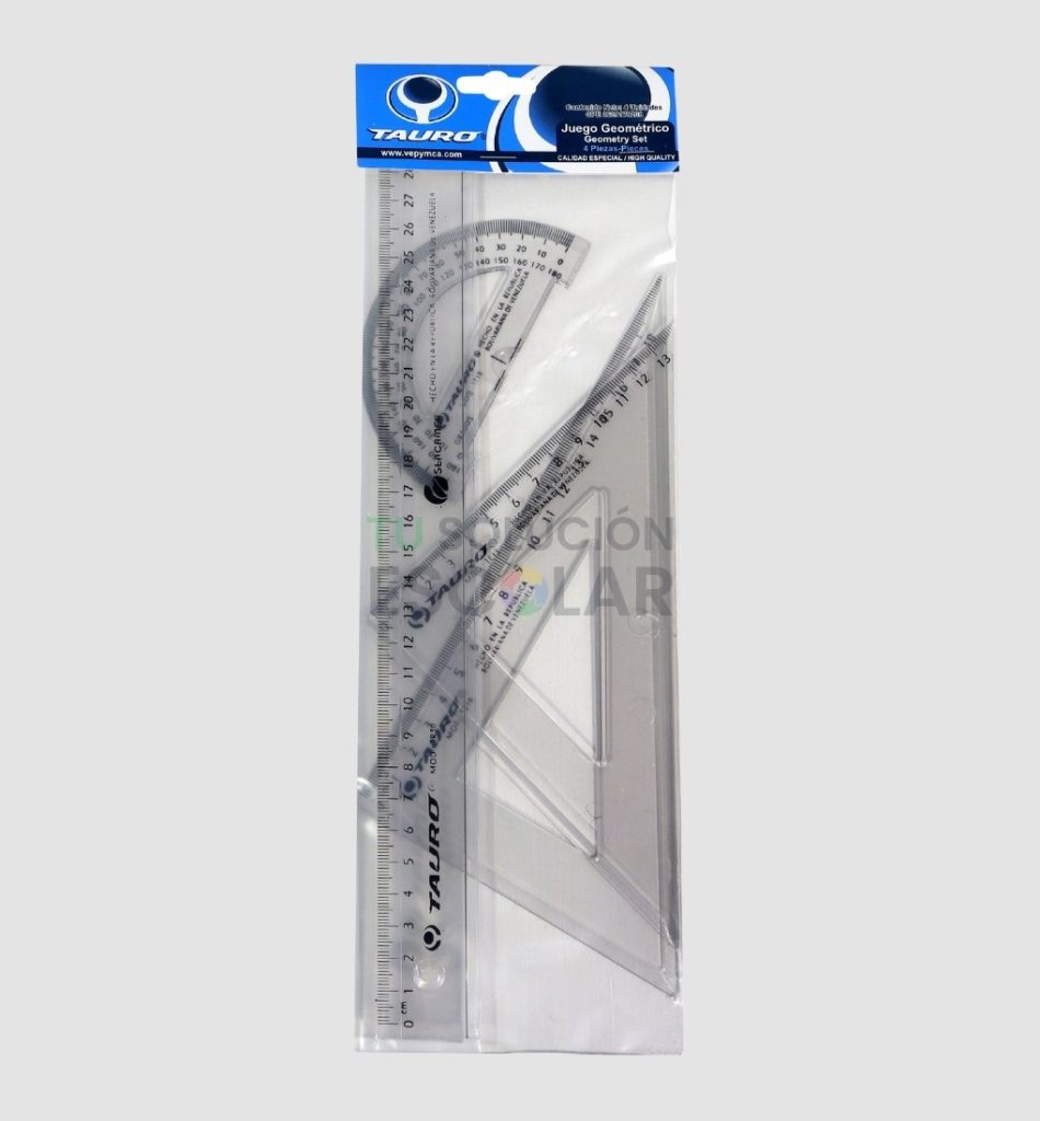 Juego geométrico 4 piezas - Tu Solución Escolar