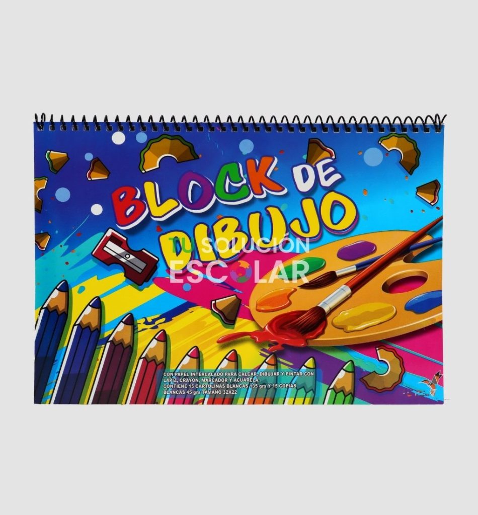 Block de dibujos - Tu Solución Escolar