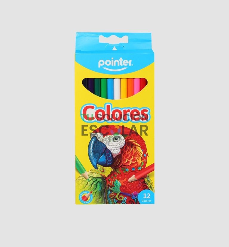 Colores Pointer - 12 unidades - Tu Solución Escolar